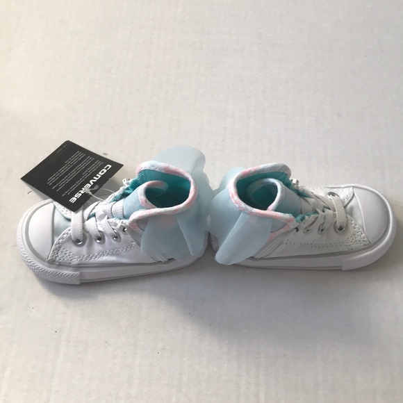 Converse | Shoes | Converse Ruffle Back Sneakers | Poshmark